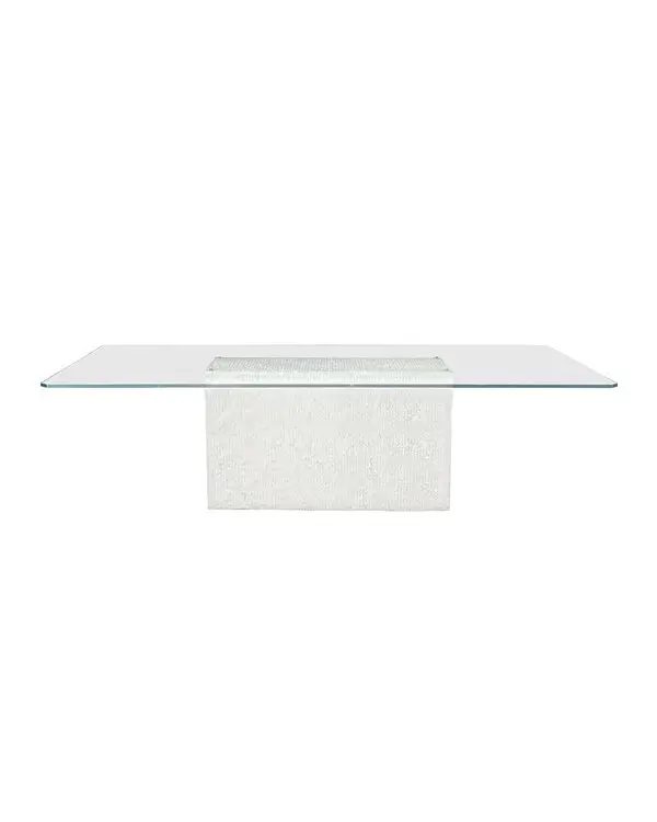 BERNHARDT Octavia Arctic Marble Dining Table - Artc Wht Mrbl | Editorialist